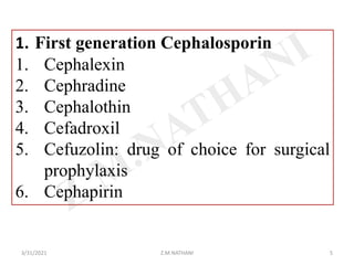 Cephalosporins | PPT