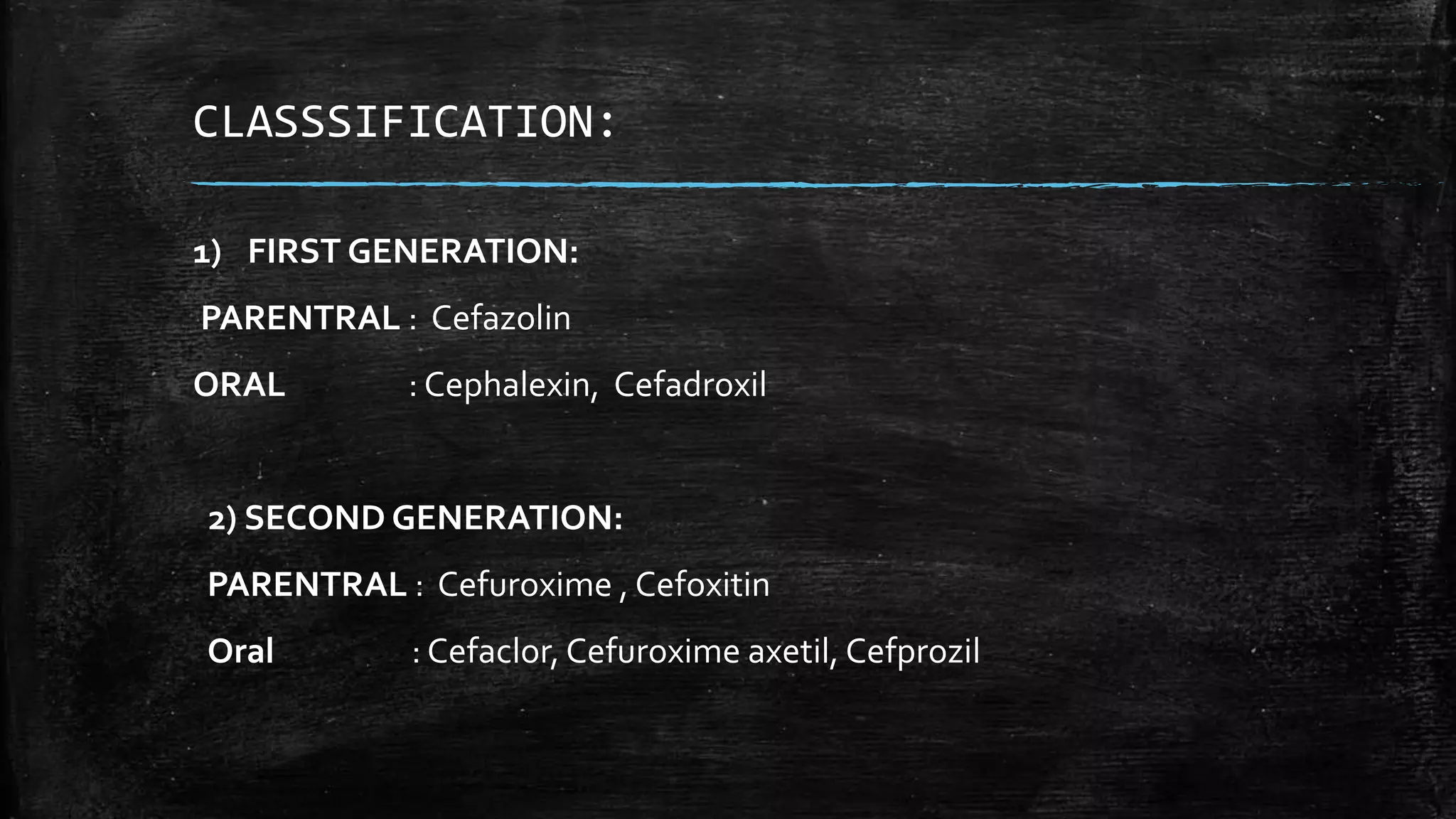 Cephalosporins | PPTX