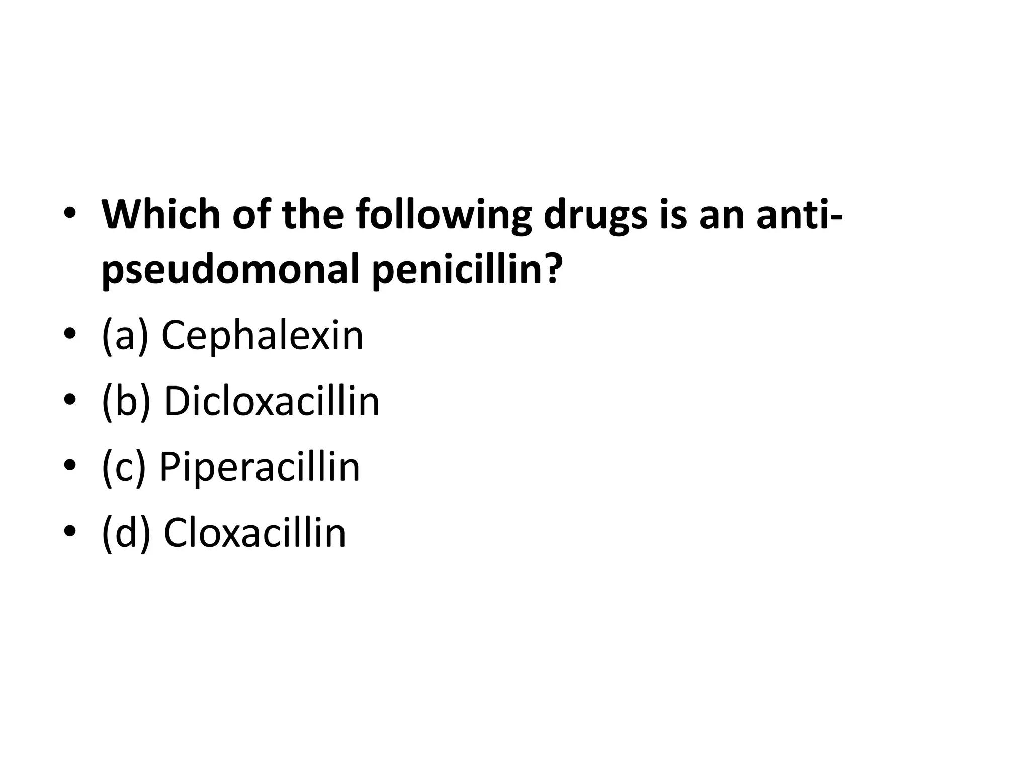 Cephalosporins Ppt