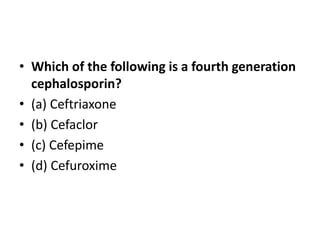 Cephalosporins | PPT