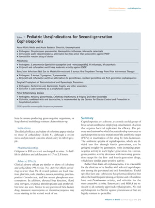 Cephalosporins. | PDF