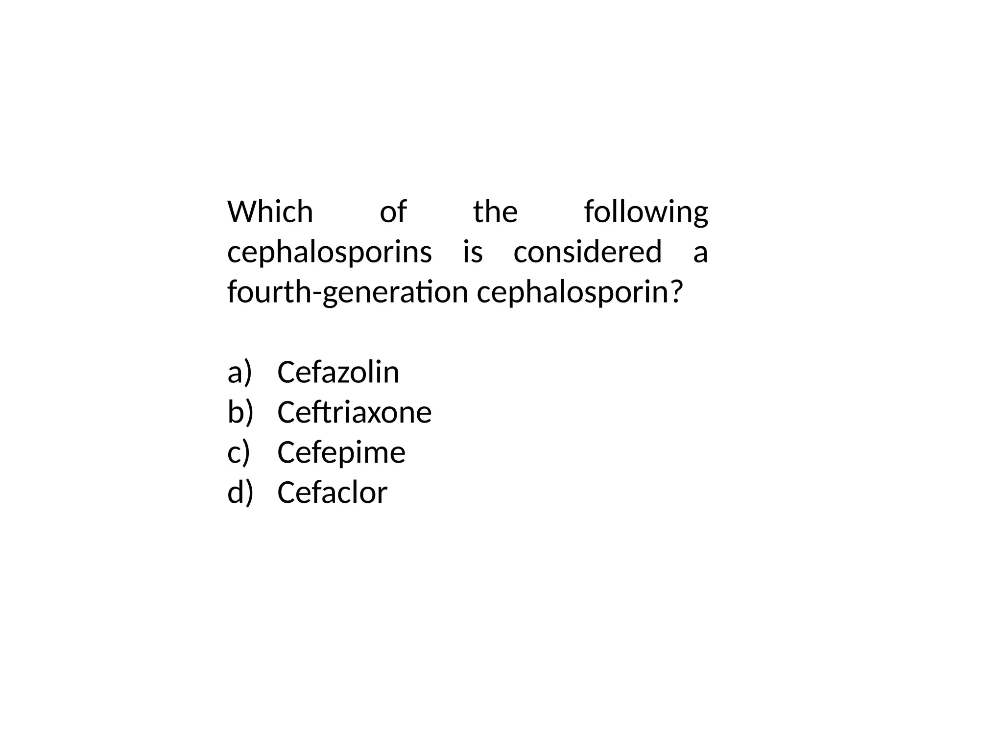 Introduction to Cephalosporin Antibiotics | PPTX