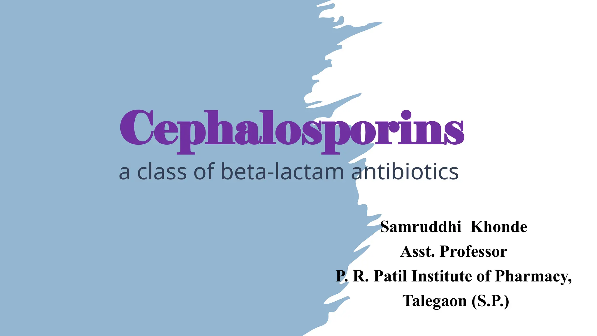 Cephalosporins a Class of Beta Lactam Antibiotics and Monobactam ...