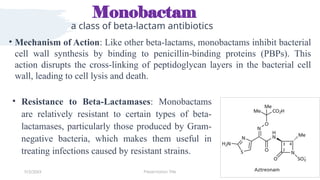 Cephalosporins a Class of Beta Lactam Antibiotics and Monobactam ...