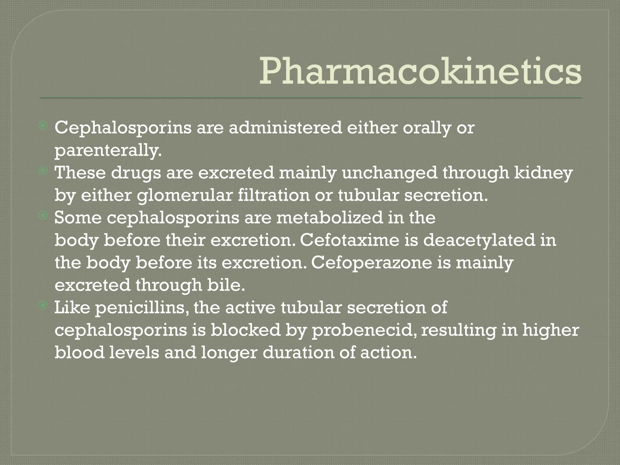 Cephalosporins pharmacology - Sudhanshu.pptx