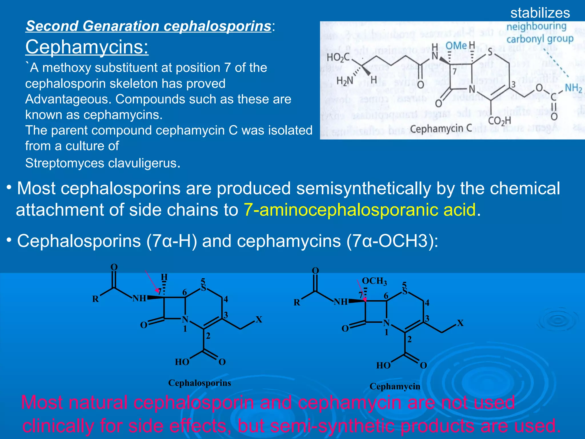 Cephalosporins- History,Classification,Sar,Synthesis,Mechanism of ...