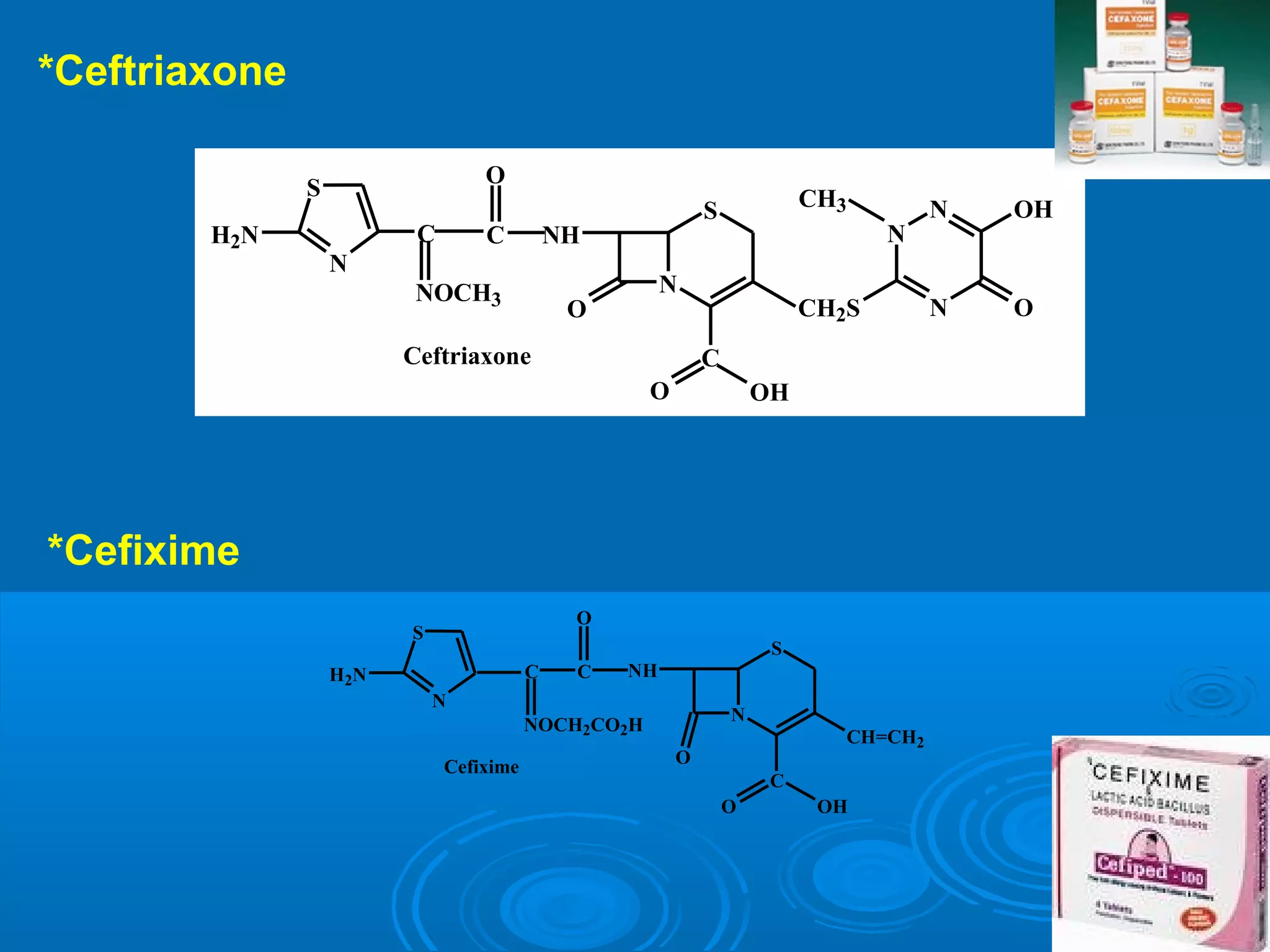 Cephalosporins- History,Classification,Sar,Synthesis,Mechanism of ...