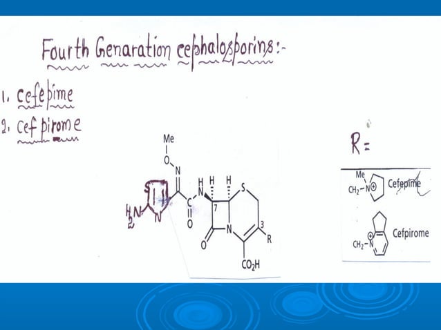 Cephalosporins- History,Classification,Sar,Synthesis,Mechanism of ...