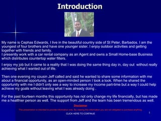 Cephas 4 Life Presentation | PPT