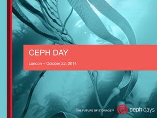 Ceph Day London - Keynote | PPTX