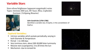 Cepheid Variable Method for cosmic distance measurements | PPTX