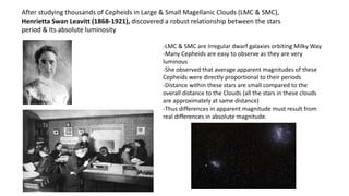 Cepheid Variable Method for cosmic distance measurements | PPT