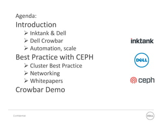 Ceph Deployment with Dell Crowbar - Ceph Day Frankfurt | PPT