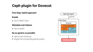 Email storage with Ceph | PPT