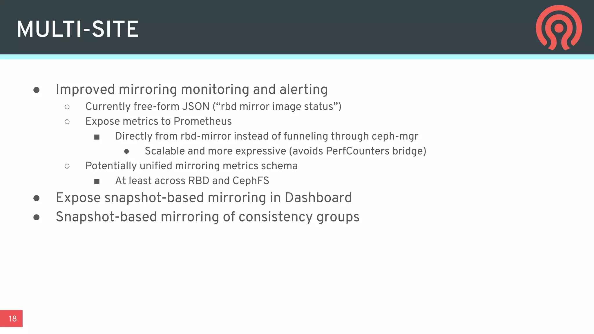 Ceph RBD Update - June 2021 | PDF