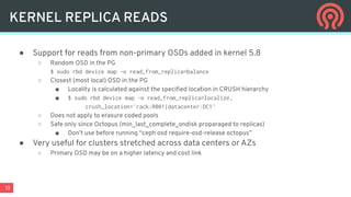 Ceph RBD Update - June 2021 | PPT