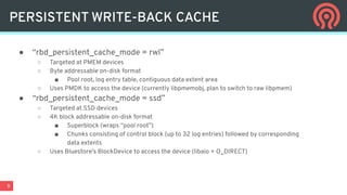 Ceph RBD Update - June 2021 | PPT