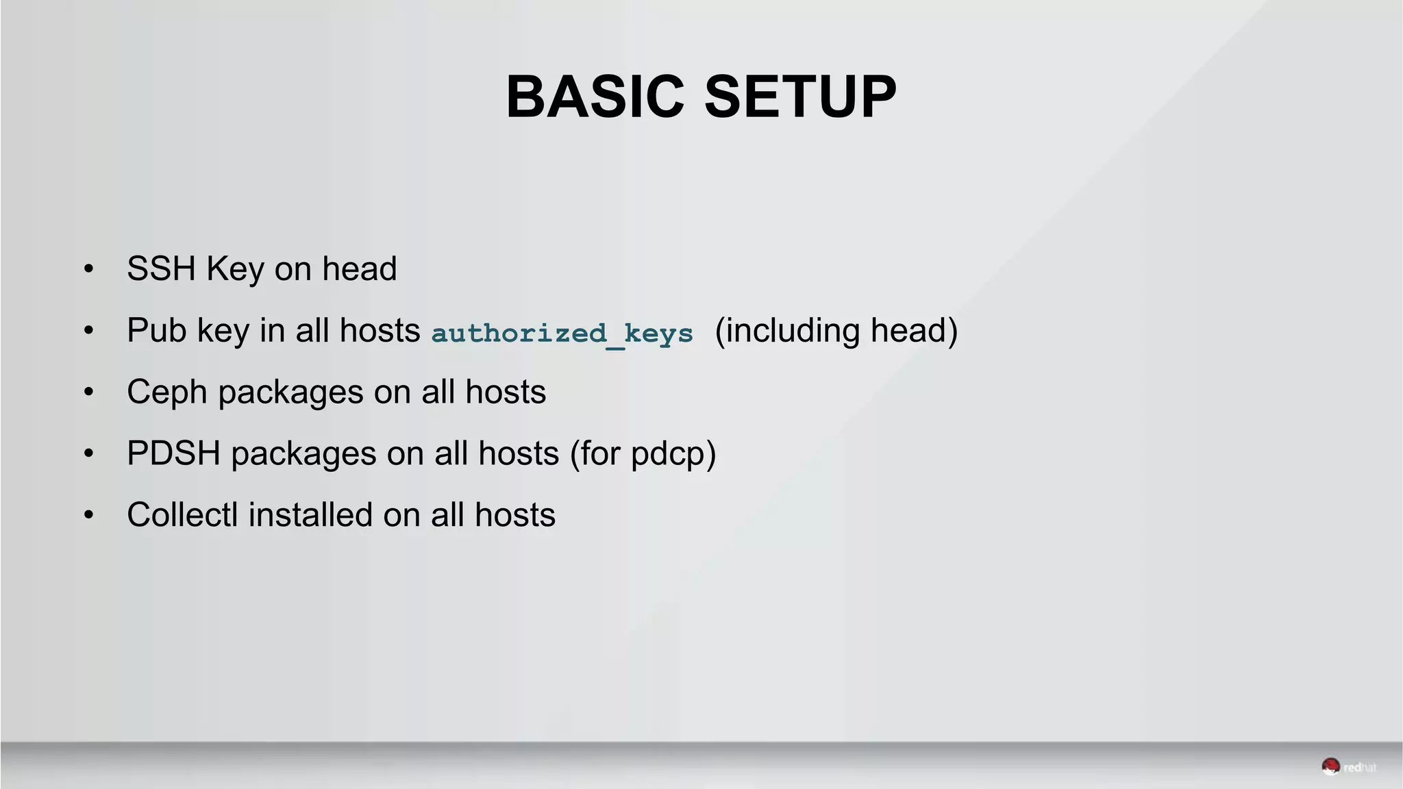 Ceph Tech Talk -- Ceph Benchmarking Tool | PPTX
