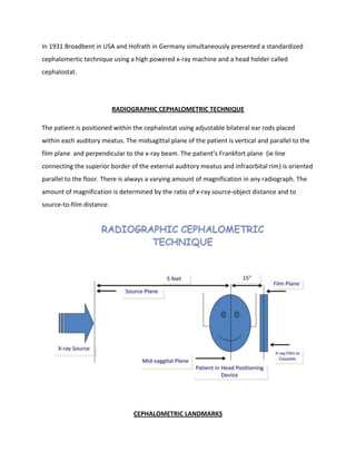 Cephalometrics | DOCX