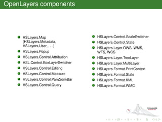 HSLayers and INSPIRE | PPT