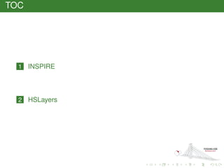 HSLayers and INSPIRE | PPT