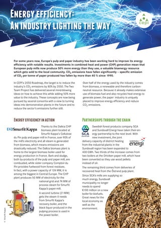 Resource efficiency in the pulp and paper industry - making more from ...