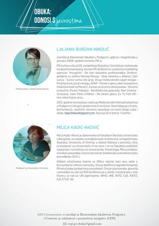 PETA generacija CEPI PR obuke | PDF