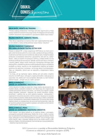 PETA generacija CEPI PR obuke | PDF