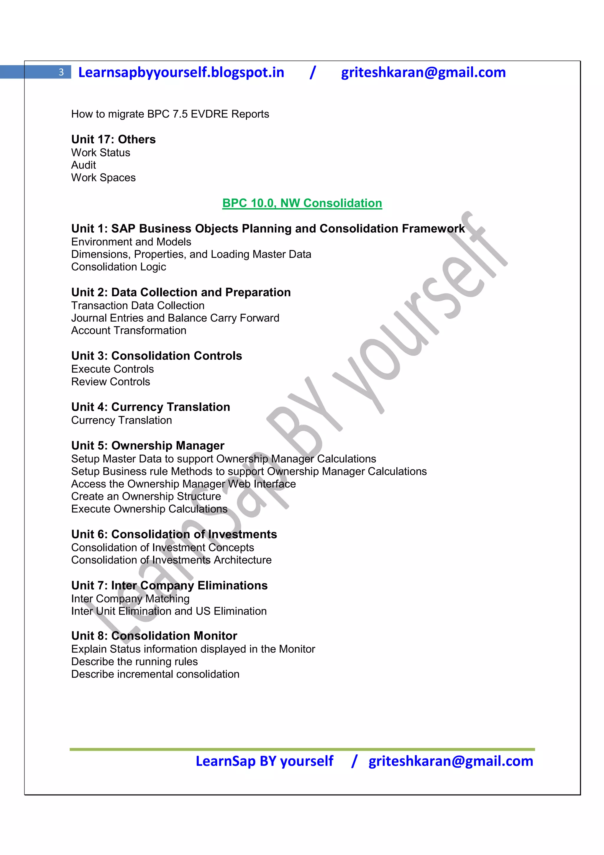 C_EPMBPC_10 BPC 10 Certification | PDF