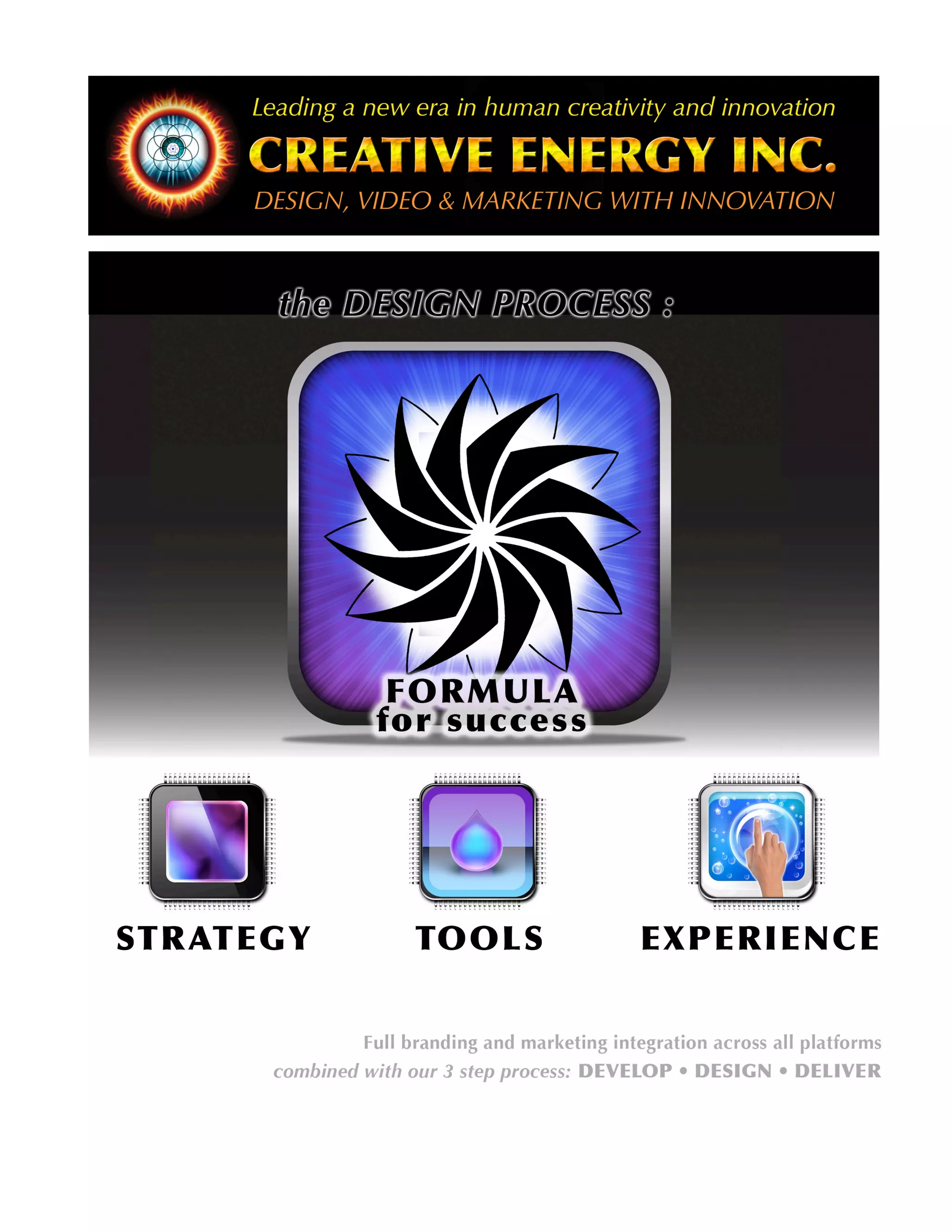 CREATIVE ENERGY INC. Portfolio | PDF