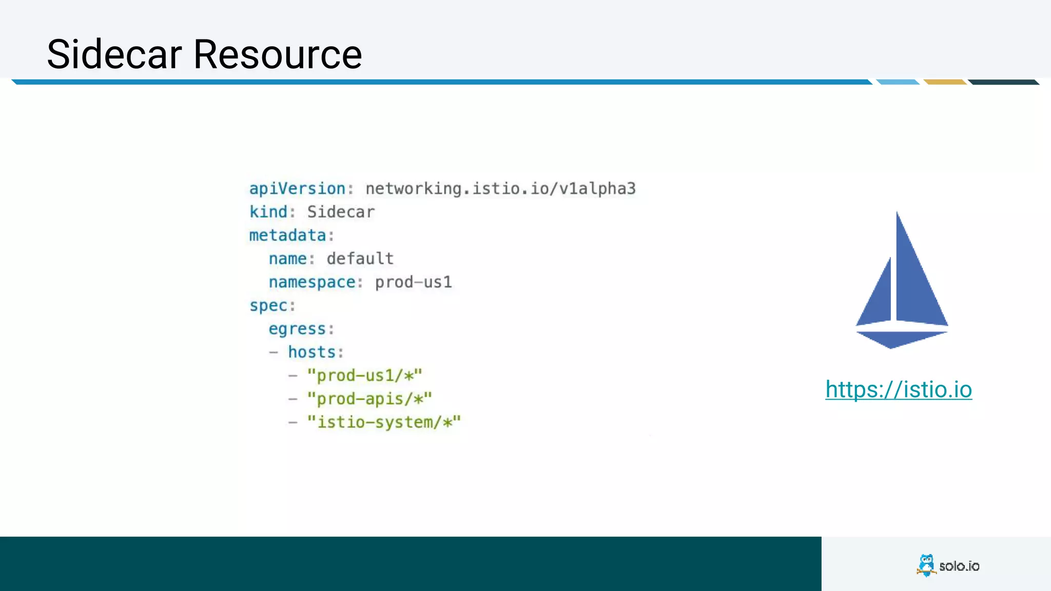 Intro Istio and what's new Istio 1.1 | PPT