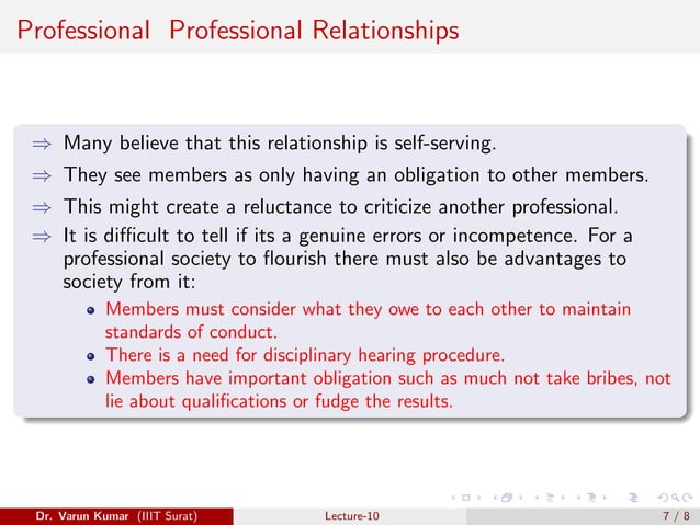 Professional Relationship | PDF | Business | Business and Finance