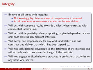 Code of Ethics and Professional Conduct | PDF