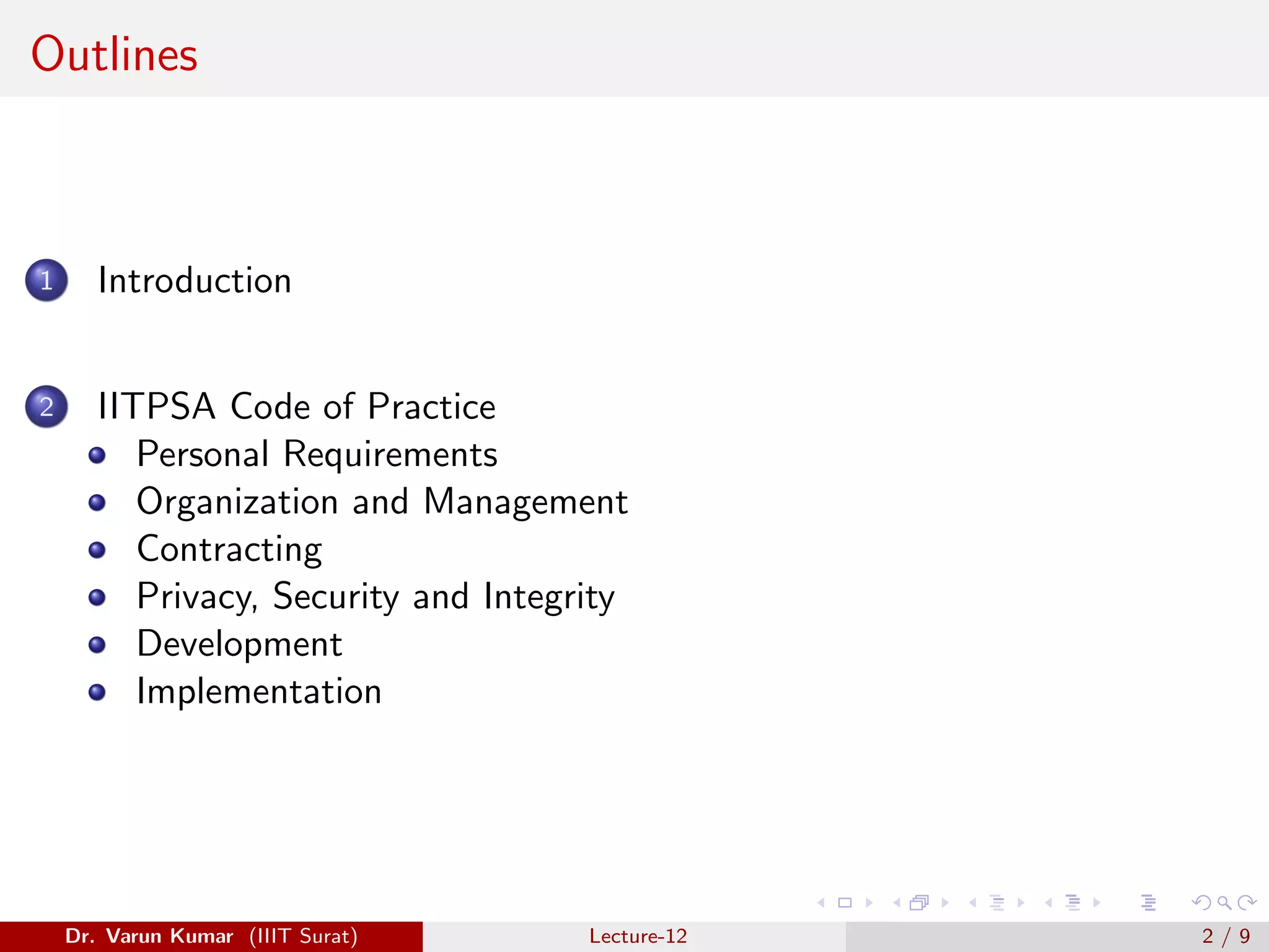 Code of Practice | PDF