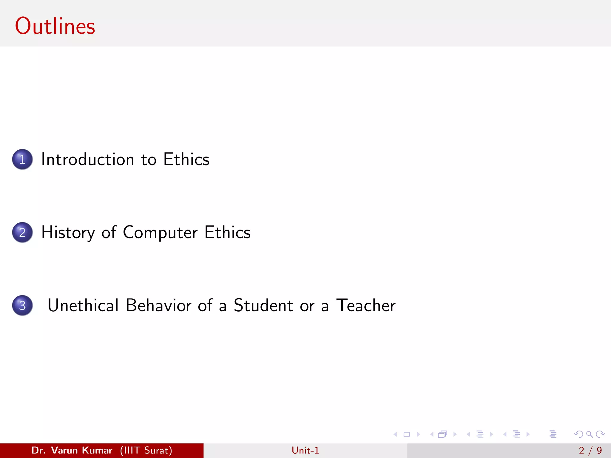 Introduction to computer ethics | PDF