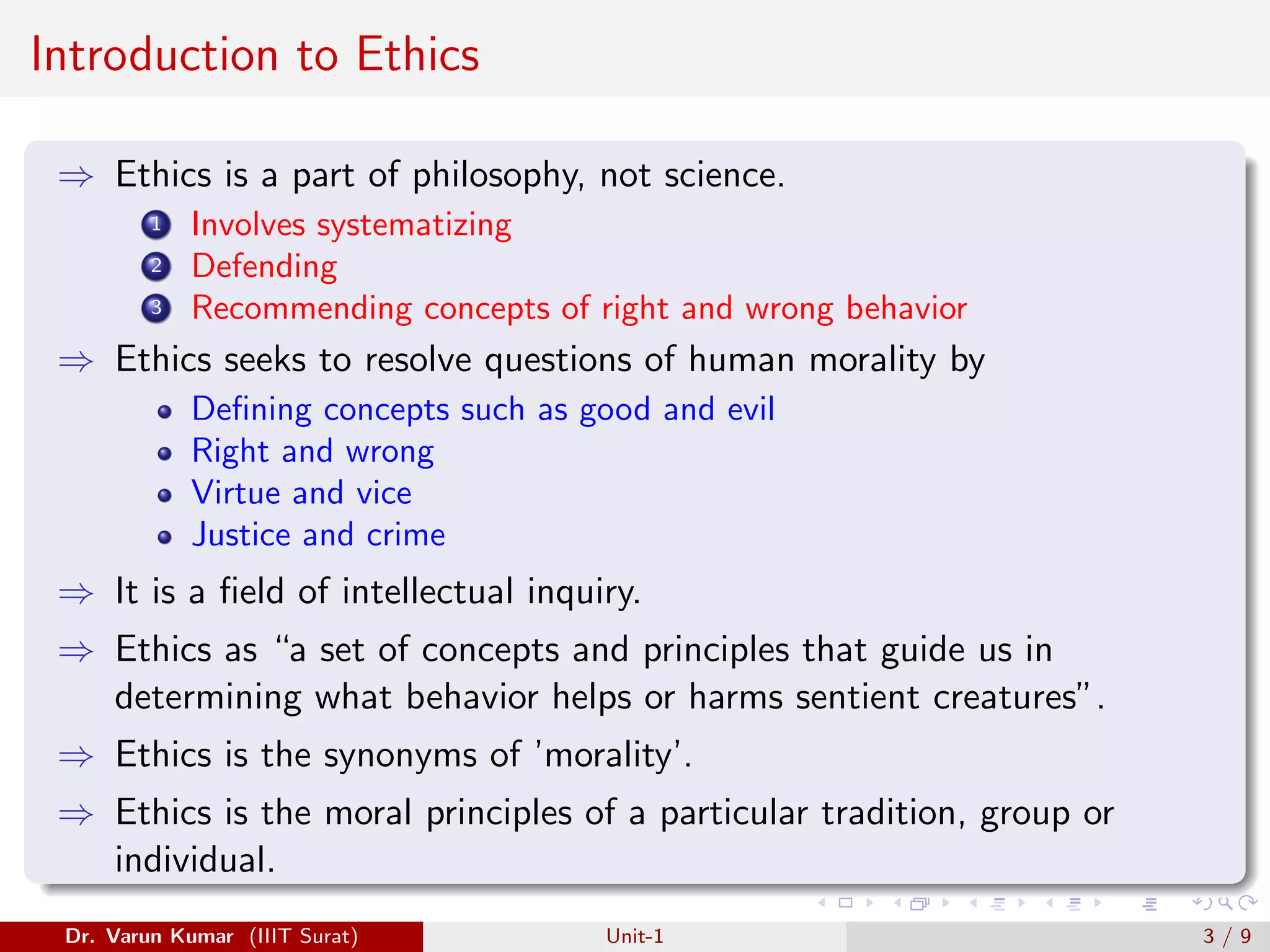 Introduction to computer ethics | PDF