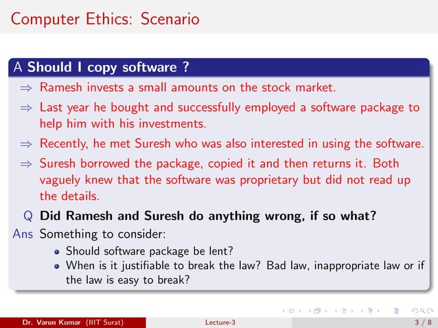 Computer Ethics: Some Case Study | PDF | Computing | Technology & Computing
