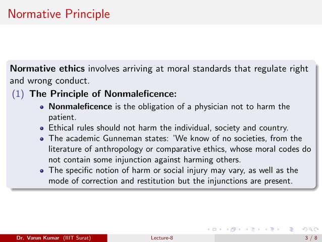Normative Principle and Law | PPT