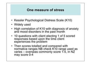 Problem Gambling Coexisting Problems: Identifying Anxiety and Brief ...