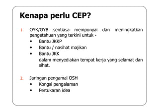 CEP Point System by Ir Hj Mohd Hatta Zakaria | PDF