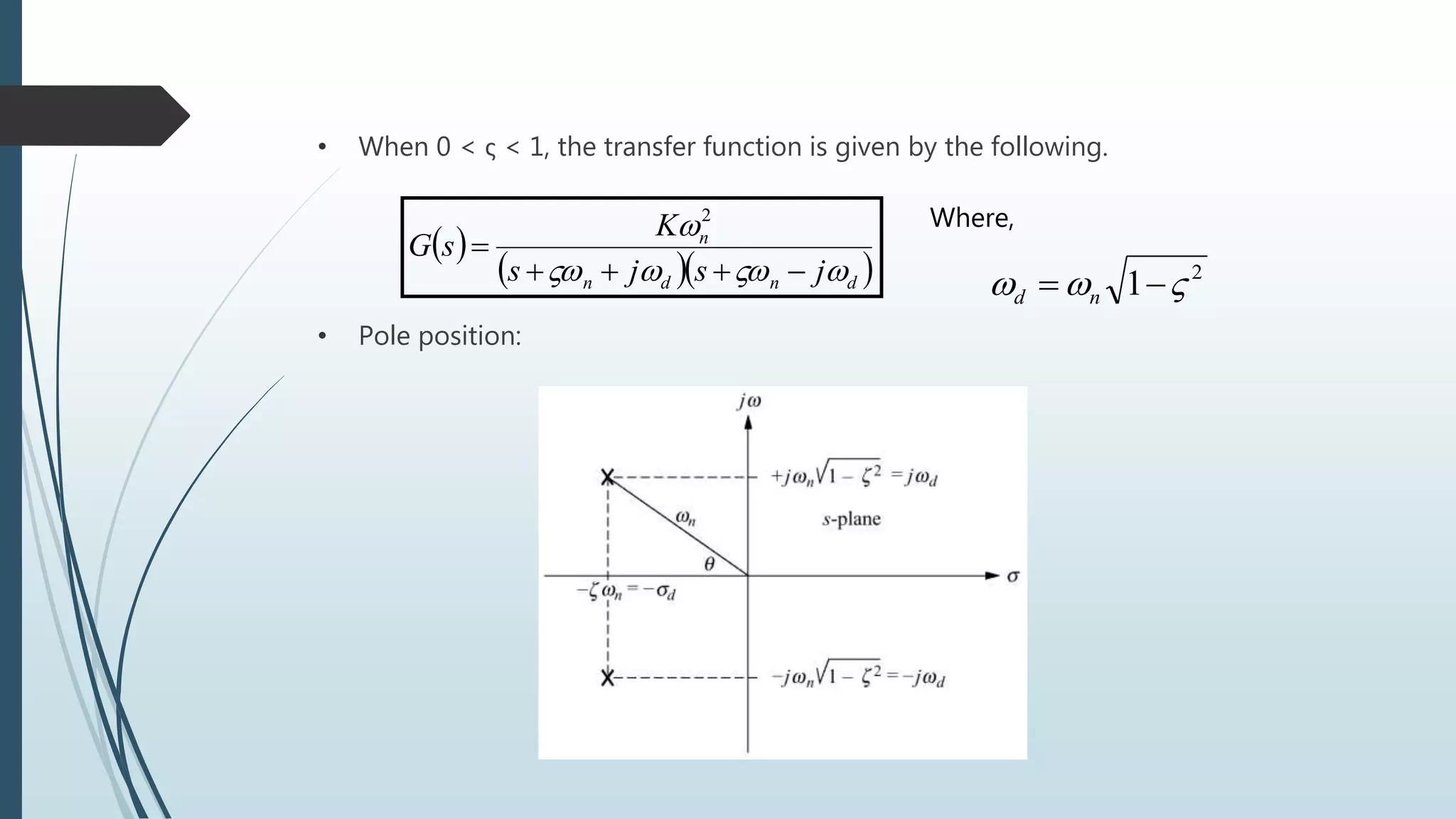 TIME RESPONSE ANALYSIS | PPTX