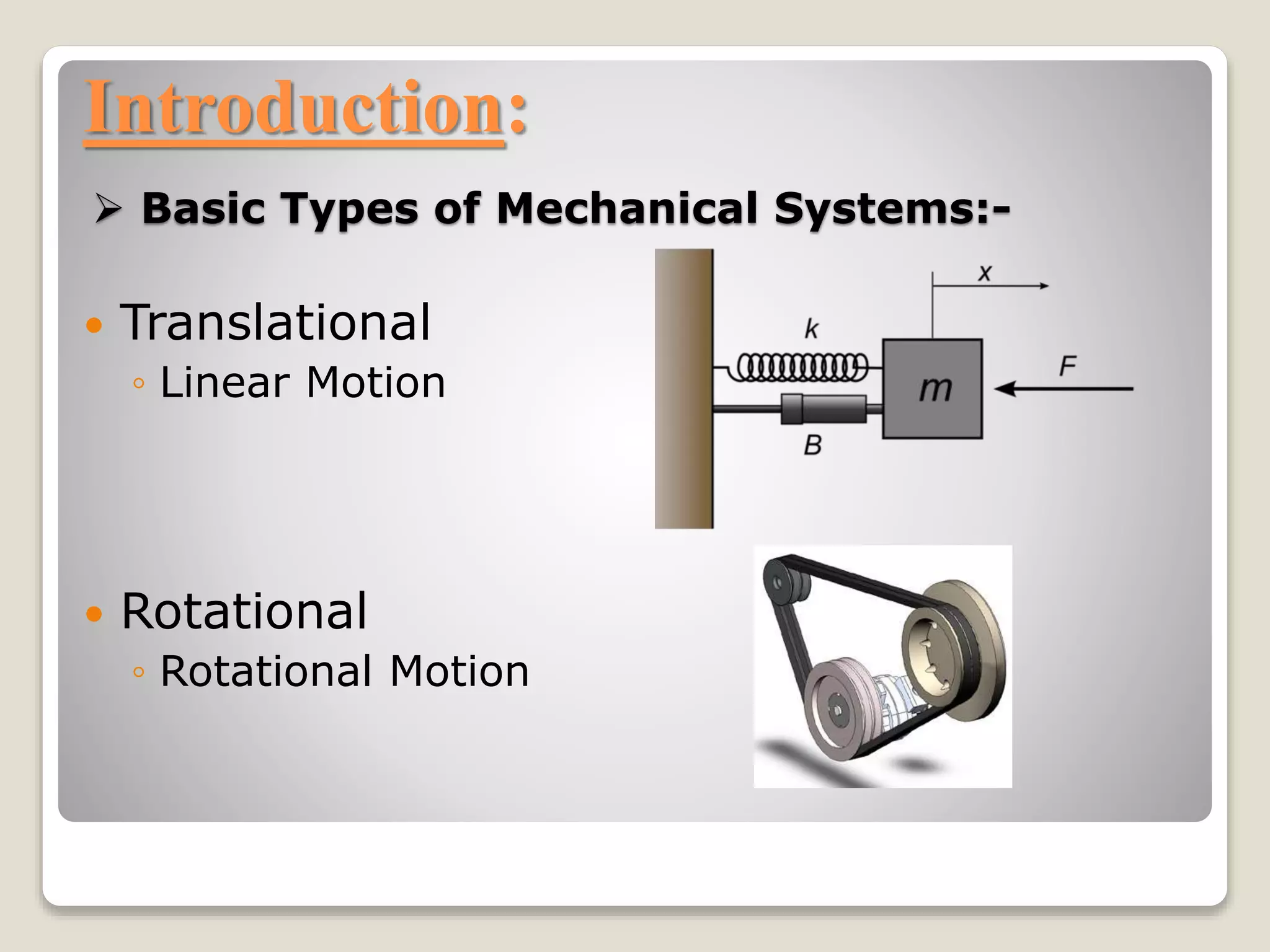 Translational and rotational for hydraulic and pneumatic systems | PPT