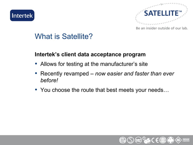 Intertek Presentation | PPT | Manufacturing Industry | Industries