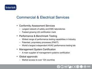 Intertek Presentation | PPT