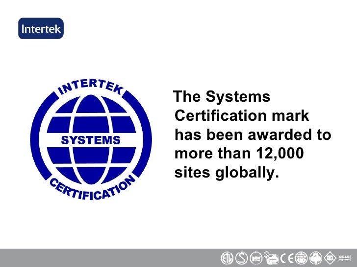 Intertek Presentation