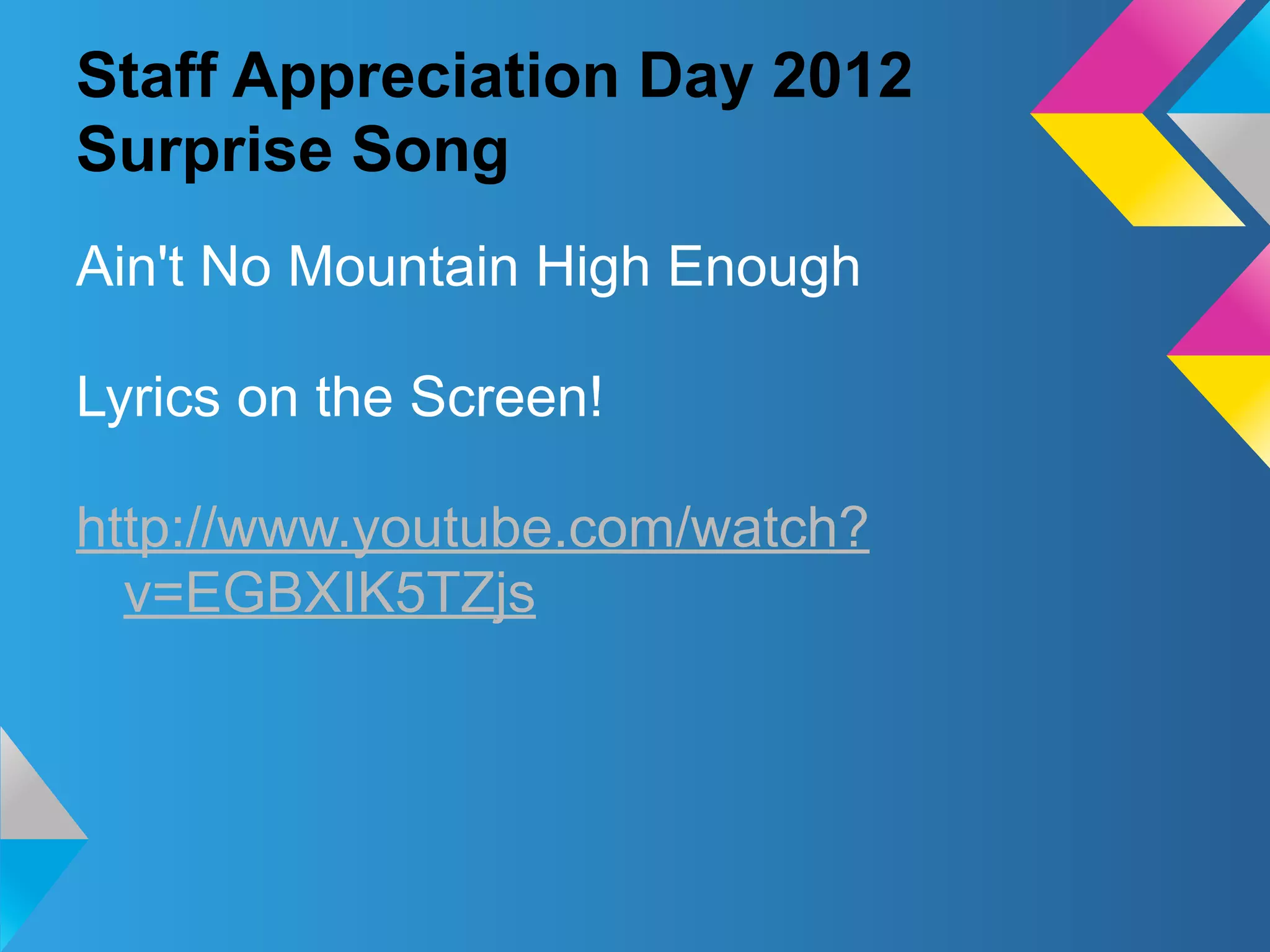 Ce presentation staffappreciationday_classroom | PPT