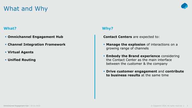 Omnichannel Engagement Hub | PPT