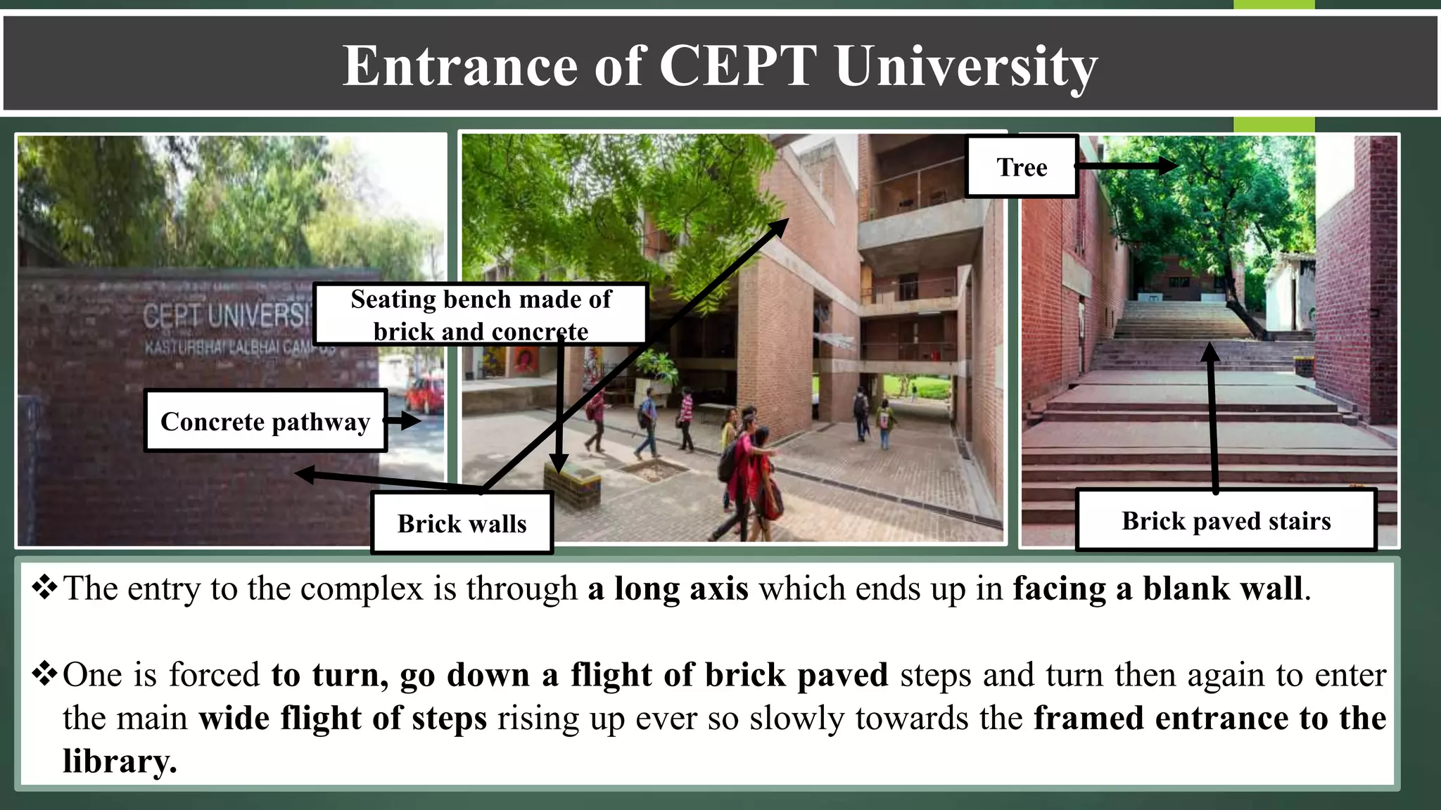 Campus Landscaping of Centre for Environmental Planning and Technology (CEPT) University ...