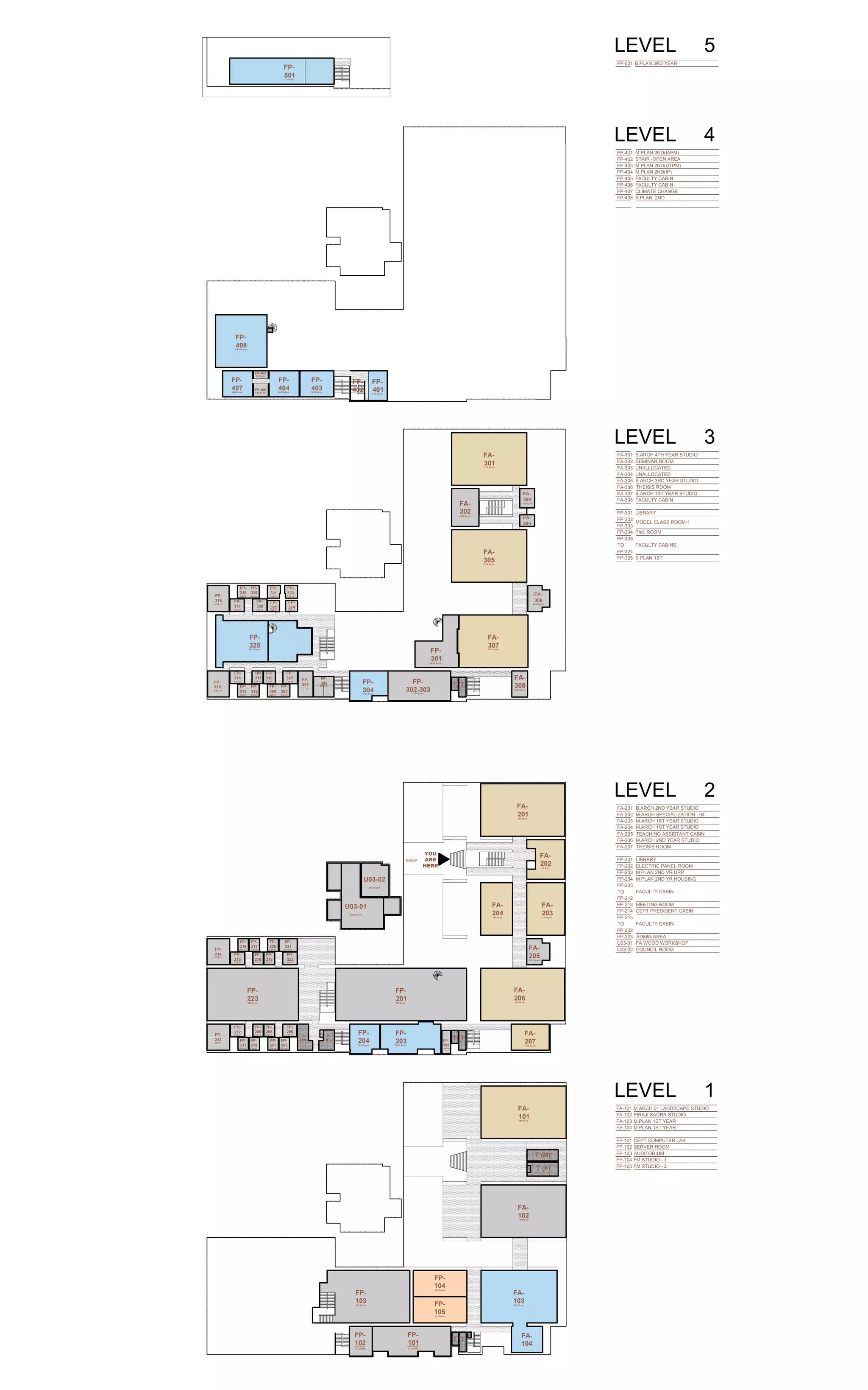 Cept campus all master plan maps | PDF
