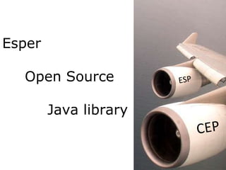 Complex Event Processing with Esper | PPT